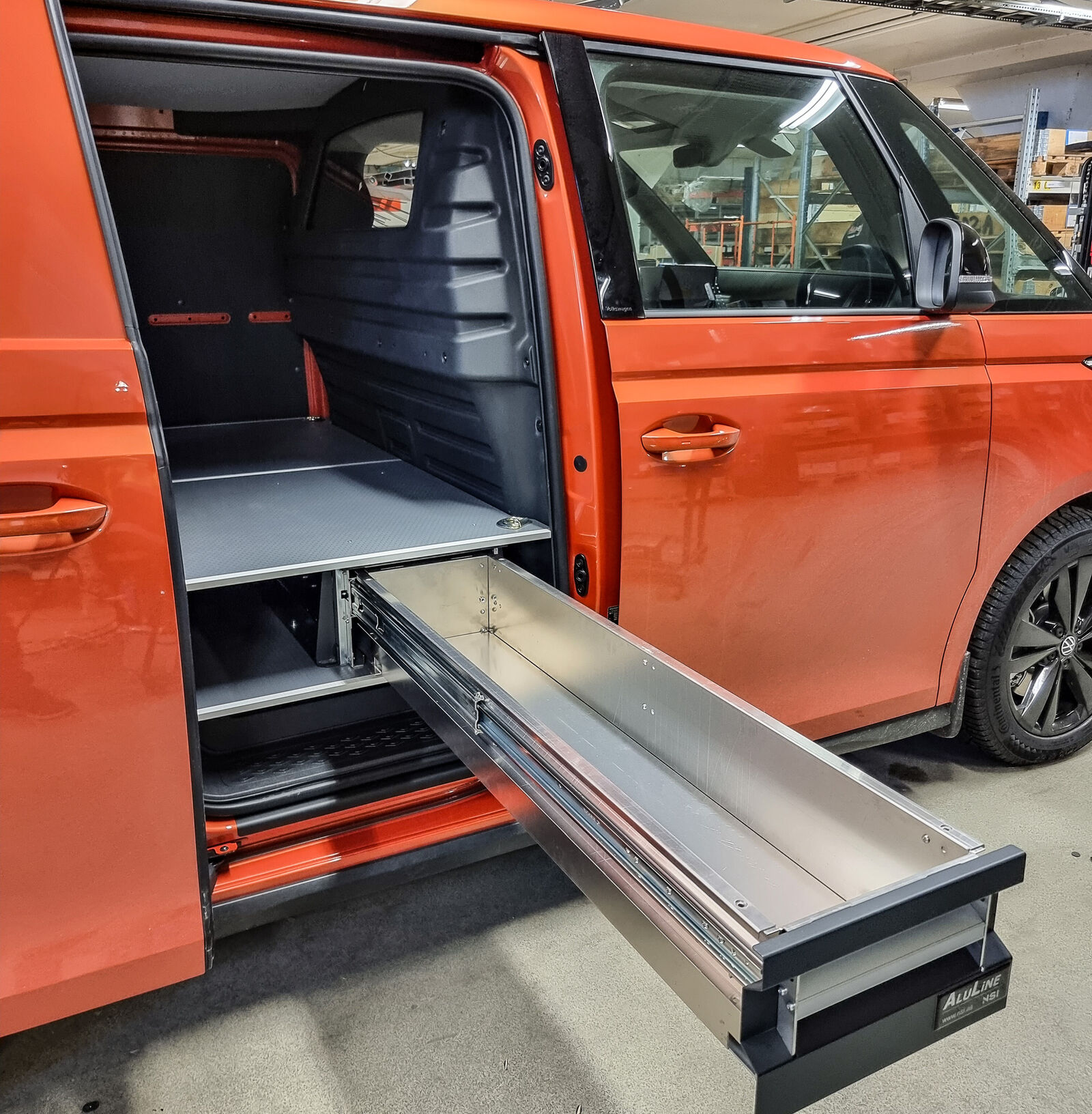 Innredning i VW ID.Buzz cargo | NSI