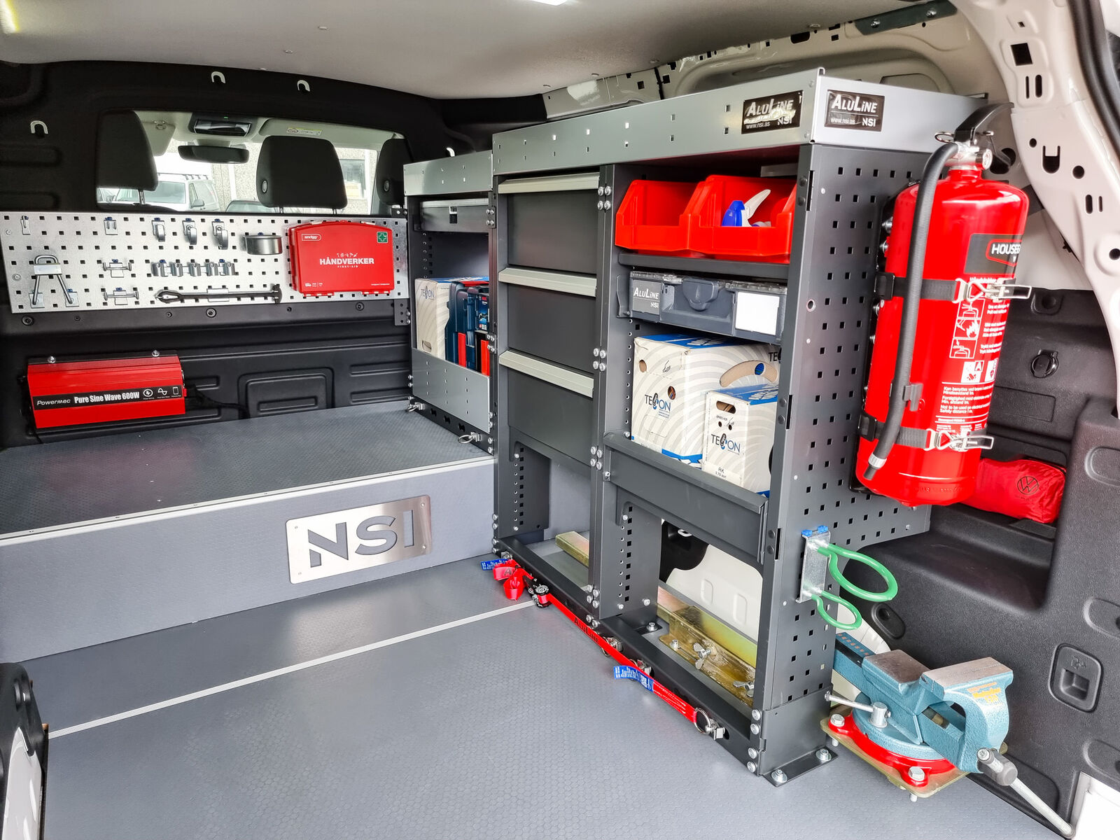 Innredning i VW ID.Buzz cargo | NSI